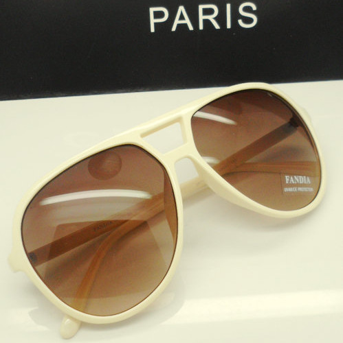 White Plastic. Aviator Sunglasses M62 on Luulla