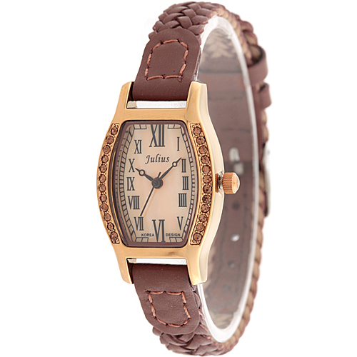 Roman Style Leather Braid Belt Watch(c) on Luulla